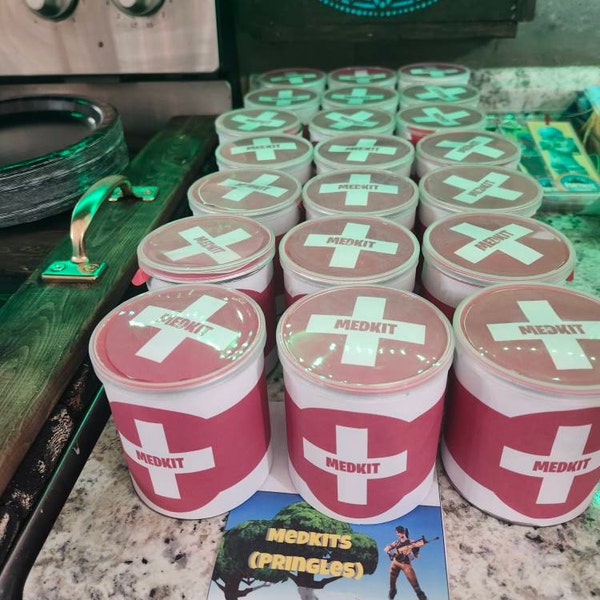 Gamer Med Kit 1.3 Oz Chip Printable Labels [INSTANT DOWNLOAD] - 1.3 Oz ...