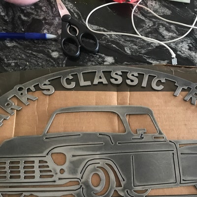 1955 1956 Classic Truck Garage Metal Sign - Etsy