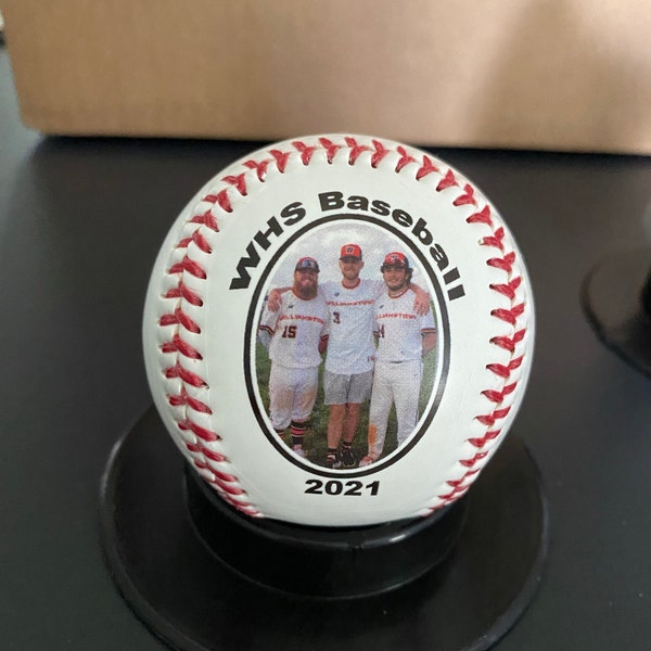 Personalized Photo Baseball - Etsy