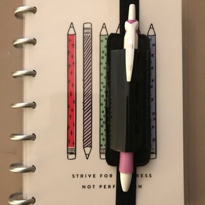 Pastel Mini Notebook Pen Holder 4 Inch Pen Holder Planner | Etsy