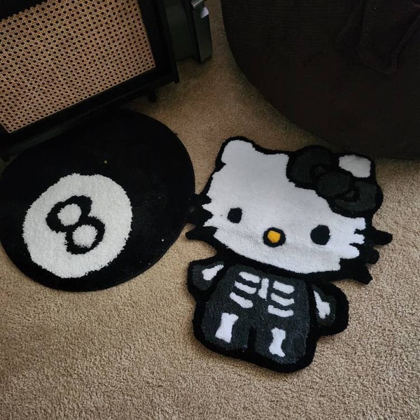 Penguin Tufted Rug - Tuft Custom Rug - Handmade Rug - Etsy