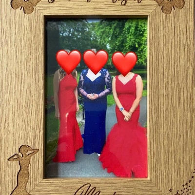 Personalised Prom Night Wooden Photo Frame Gift - Etsy UK