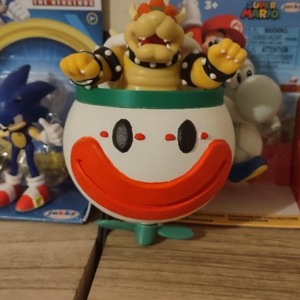 Bowser Jr. Koopa Clown Car. *figure Not Included * - Etsy
