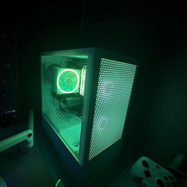 NZXT H5 2022 Elite or Flow Custom Vented Side Panel - Etsy