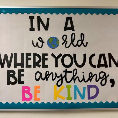 Bulletin Board Letters-you Matter-classroom Decor - Etsy