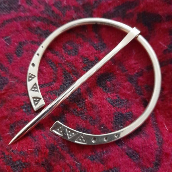 Viking Saxon Penannular Fibula Cloak Pin Brooch - Etsy