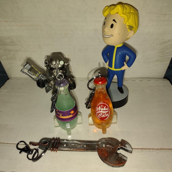 Fallout Inspired Nuka Cola Quantum Backpack Keychain - Etsy