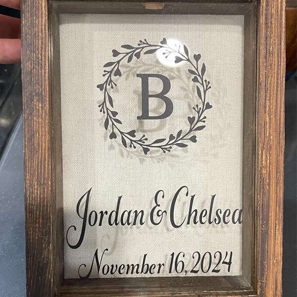 Sympathy Shadow Box With Photo, Memorial, in Loving Memory, Sympathy ...