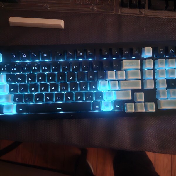 Halo Theme Backlit Keycap Set | Mechanical Keyboard Keycap Set for ...