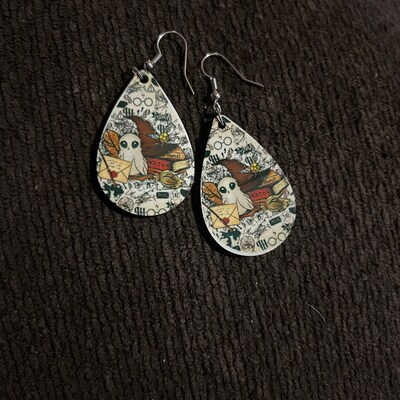 NMBC Teardrop Earring Sublimation Design PNG Download - Etsy