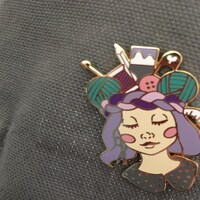 Craft Queen New Skin Tones Gold Plated Hard Enamel Pin - Etsy Canada