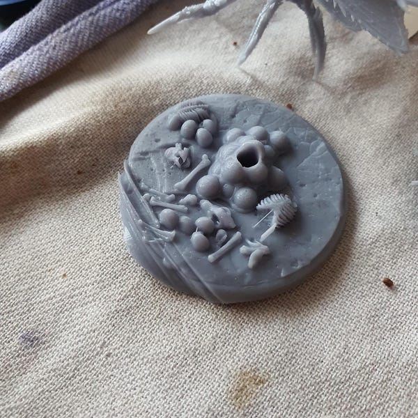 3D Printed Cast N Play Vampire Castle Bases Vampires Set 28mm 32mm D&D ...