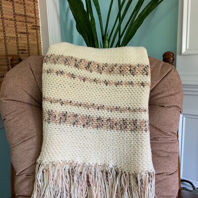 Cottage Core Throw Blanket. Bohemian Throw Blanket 62 X 48 - Etsy