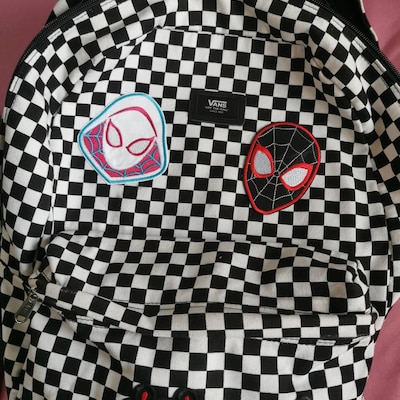 Spider-man Head Mask Iron-on Embroidered Patch, Patches, Pins, Vinyl ...