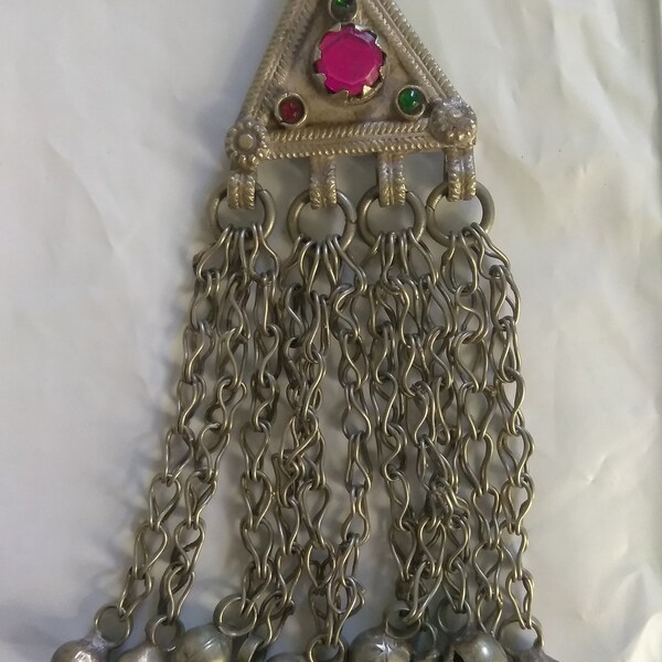 5 Big Waziri Vintage Style Spike Buttons DIY Findings Belly Dancing ...