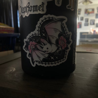 Little Bat Vinyl Sticker - Etsy