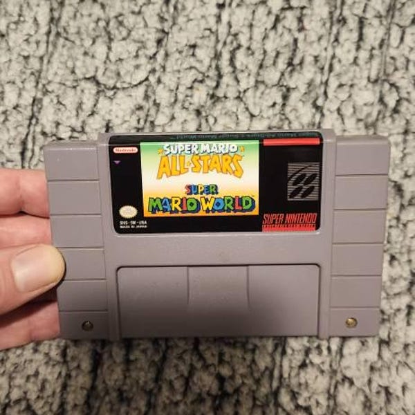 SNES Cartridge Labels - Etsy