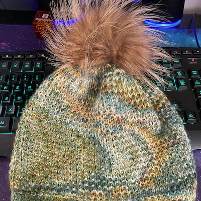 HAT KNITTING PATTERN Starry Night - Etsy