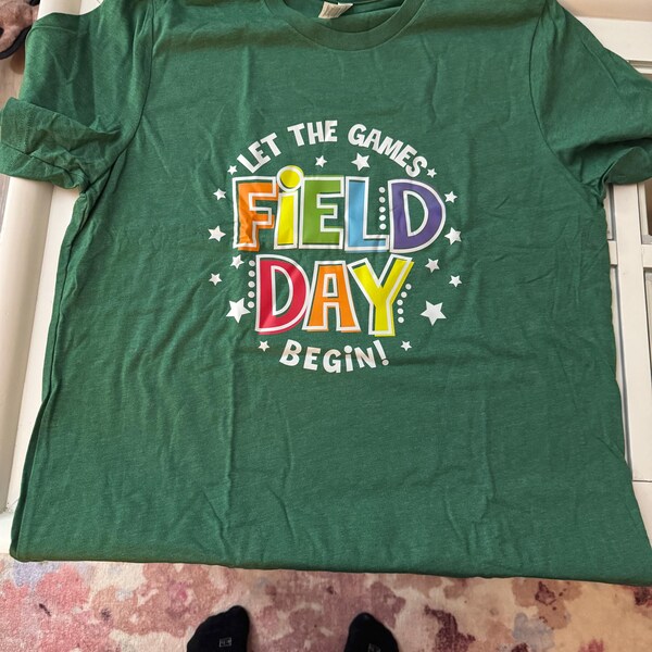 Custom Field Day Shirt, Front and Back School Game Day Shirt, Funny ...