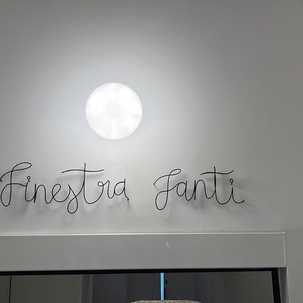 Custom Words Wire Art Wall Sign, Personalized Wire Art, Besqoke Wire ...