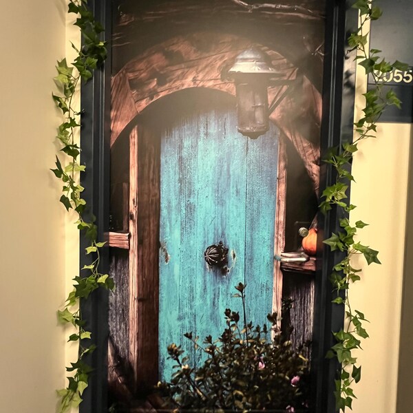 Sci-fi Door, Star Ship, Spaceship Mural for Door, Wall, Fridge, Sticker ...