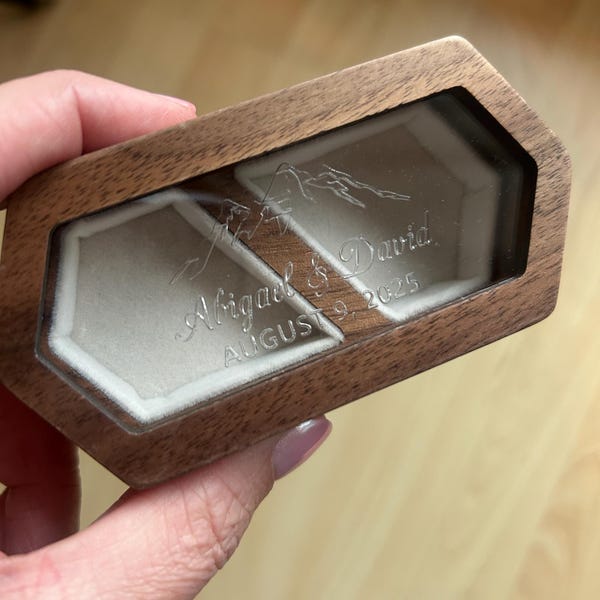 Personalized Watch Box - Holds 6 Watches, Watch Organizer, Watch ...