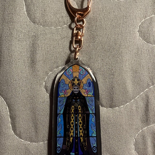 Stained Glass Papas Acrylic Charms - Etsy