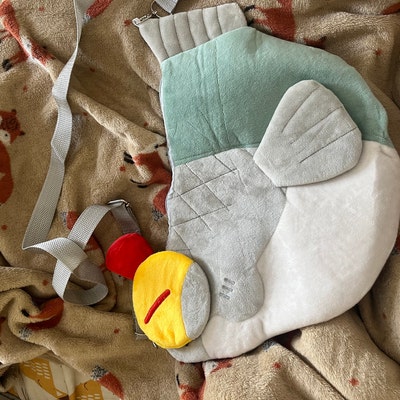 Splatoon Round Plush Salmon Fish Eggs Ita Bag Ita Bag Clear Vinyl ...