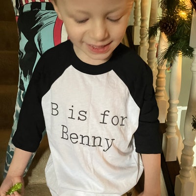 Personalized Shirt Cute Custom Shirt Boy Name Shirt Boy Toddler Name ...