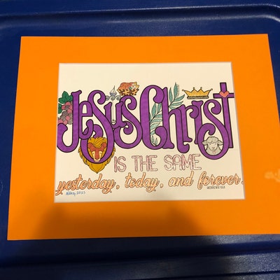 I Surrender All Coloring Page in Two Sizes: 8.5X11, Bible Journaling ...