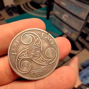 Hobo Coin Pentagram 5 Pointed Star Devil Satan Lucifer American Custom ...