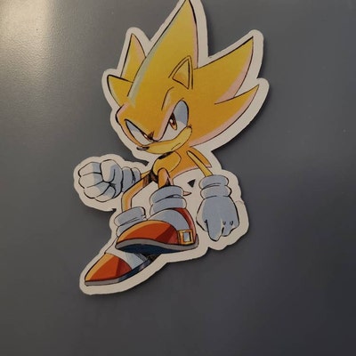Super Sonic Sticker - Etsy