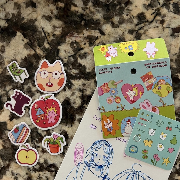 Blind Sticker Pack - Etsy