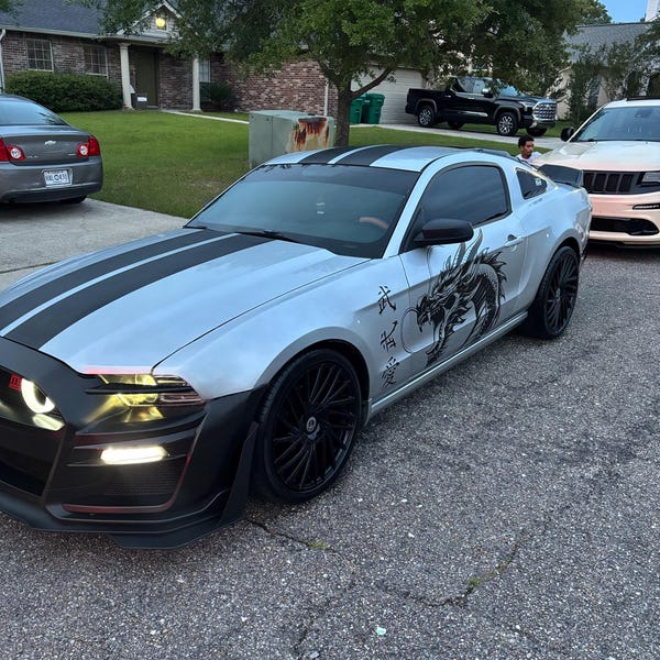 Mountain Range and Trees Silhouette Vinyl Decal | Adventure Wilderness ...