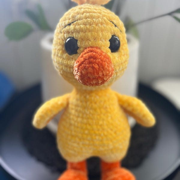 Crochet Pattern / Duck Amigurumi Pattern / Quack Quack Plush Pattern ...