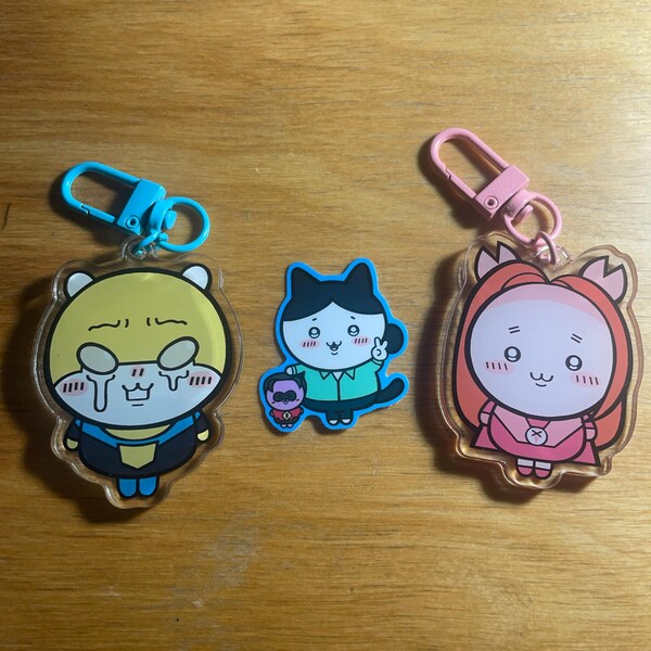Chiikawa X Invincible Keychains - Etsy