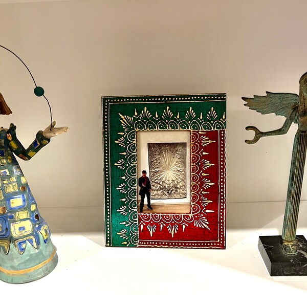 Wood Indian Handmade Chakki Table Grinder Table Round Table Indian ...