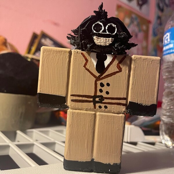 3D Printed Painted ROBLOX Pressure Model SEBASTIAN SOLACE - Etsy