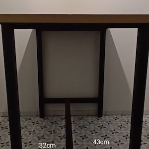 High Bar Table Legs, Bartisch, Individual Dimensions - Etsy