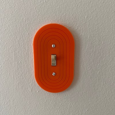 Vintage Oval-shaped Light Switch Plate Cover - Etsy