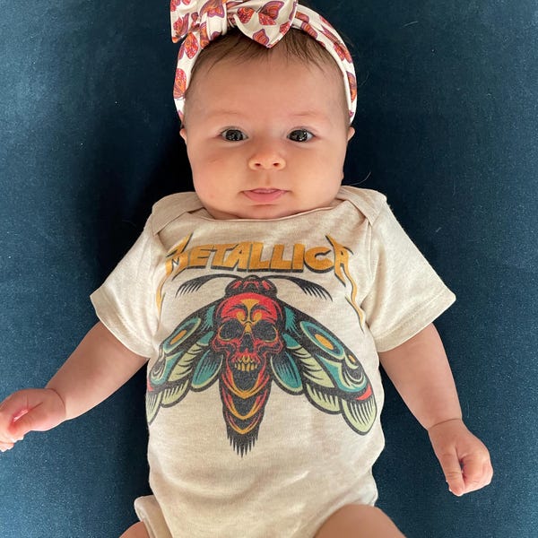Band Baby Tee, Band Baby Tshirt, Baby Band Tee, Classic Rock Baby, Baby ...