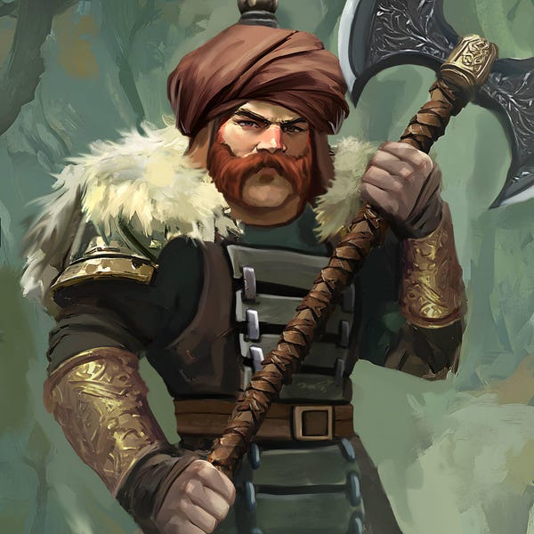 Custom Fantasy Character Commission, Personalized Character Portraits ...