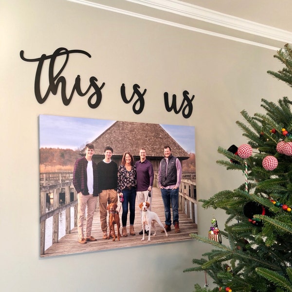 This is Us Sign, This is Us Wall Decor, This Us Wall Hanging, This is ...