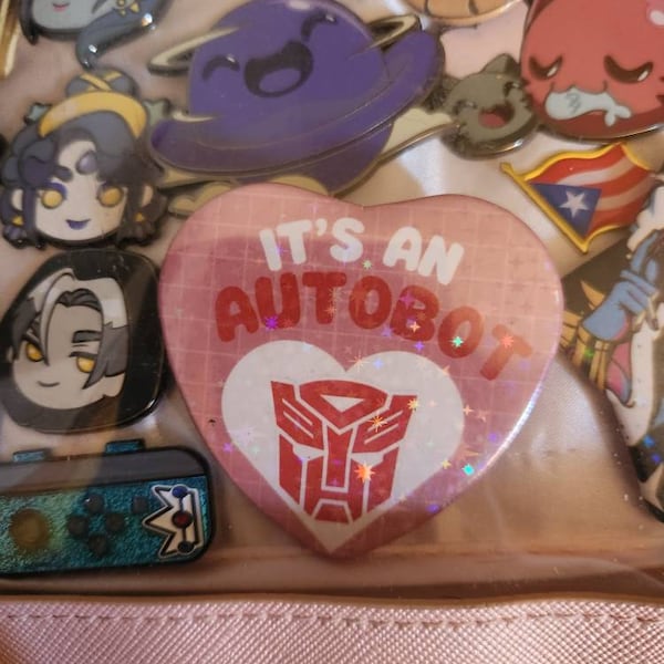 TRANSFORMERS BABY BUTTON - Etsy