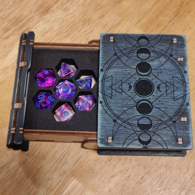 The Mini Poly Dice Tome WITH Free Mini Dice Set. - Etsy