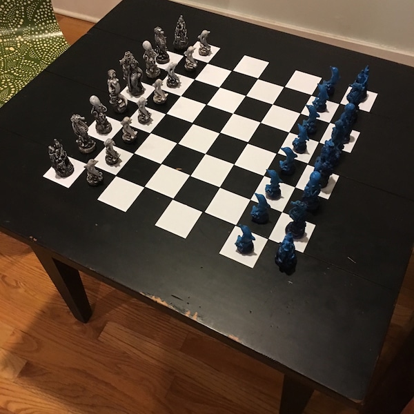 Neptune Chess Set, Customisable Colours (pieces Only) Neptune. Mermaid ...