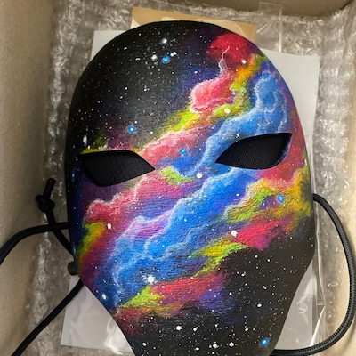 Custom Design Blank Face Plate Round Resin Mask Masks Made to Order - Etsy
