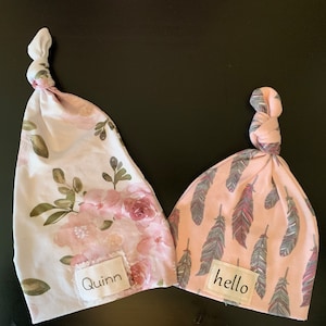 Purple Newborn, Gift for Her,personalized Newborn Hat, Lavender,baby ...