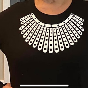 Notorious Rbg Collar SVG Cutting Rbg Collar, Notorious Rbg Svg, Ruth ...