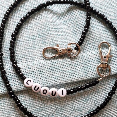 Beaded Face Mask Chain - Etsy